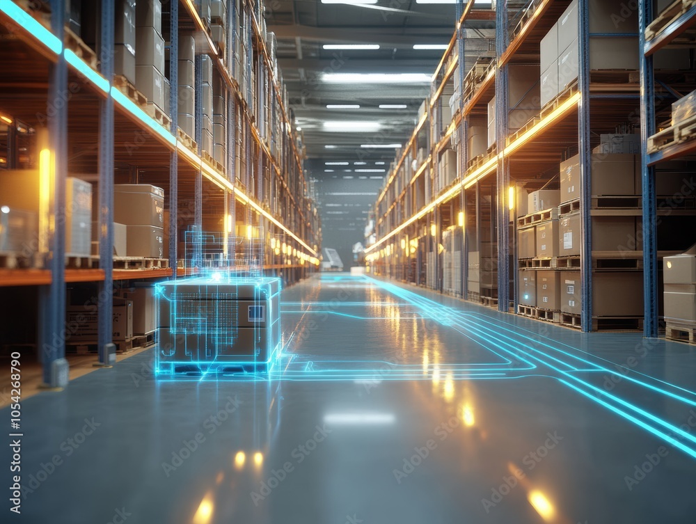 Smart warehouse management system using augmented reality technology to ...