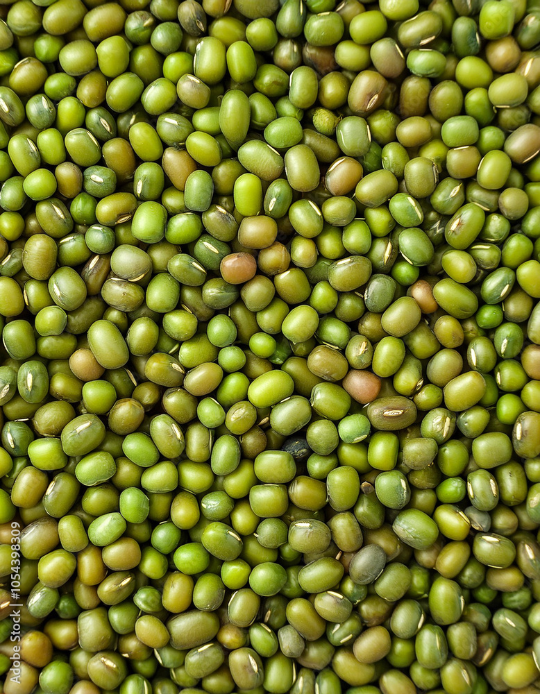 Mung beans Vegetables, Creative background design with food theme ...