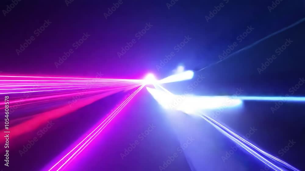 Laser Light Transition Sweep laser lines across the screen to reveal ...