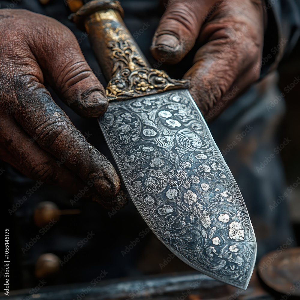 Exploring the ancient craft of traditional damascus steel forging a ...