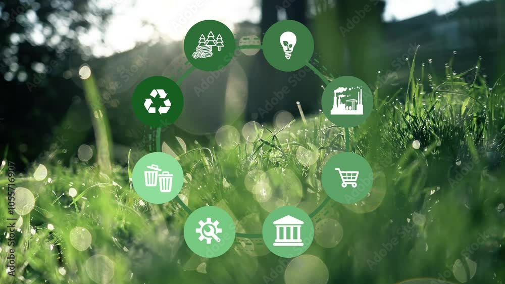 Circular economy concept for future business growth and environmental ...