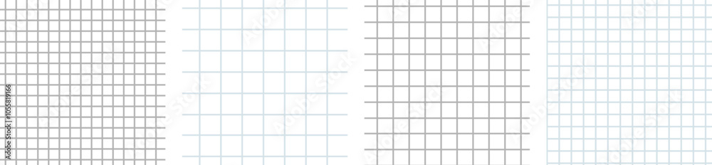 Vetor de Grid empty background, square, line dot graph paper, school ...