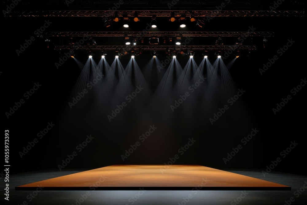 3D rendering of a glamorous stage setup for the Miss Universe ...