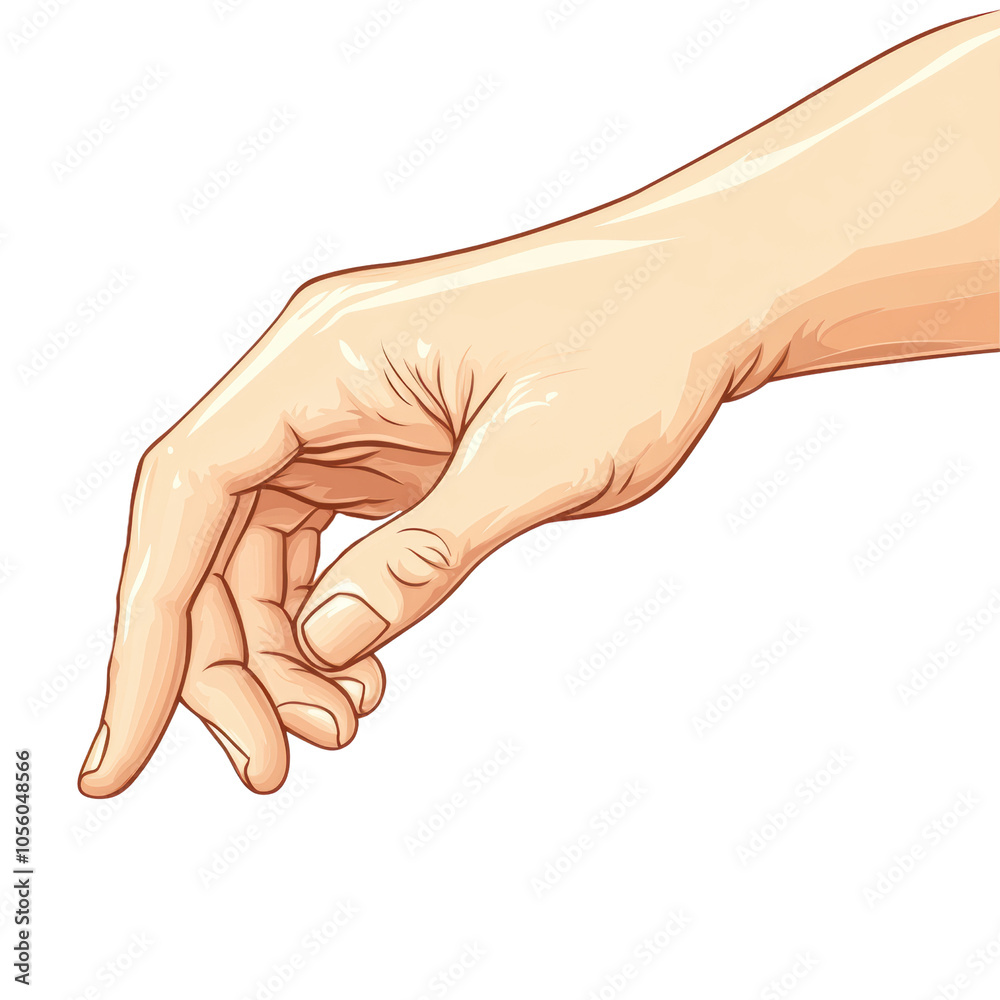 Grasping for Opportunity: A hand reaches out, fingers extended in a ...