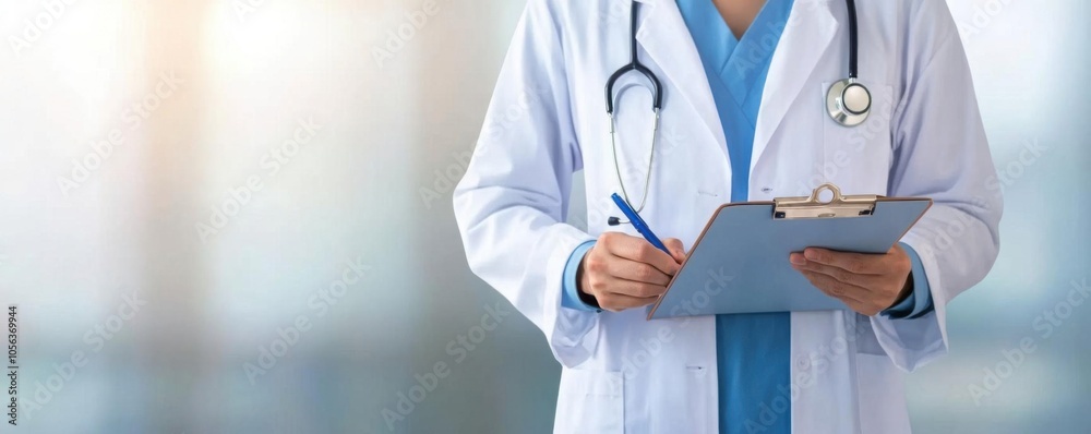 10 Doctor writing notes on a clipboard during a physical exam, health ...