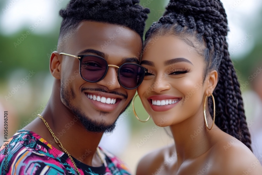 Person looking shy and happy after receiving a compliment in a group ...