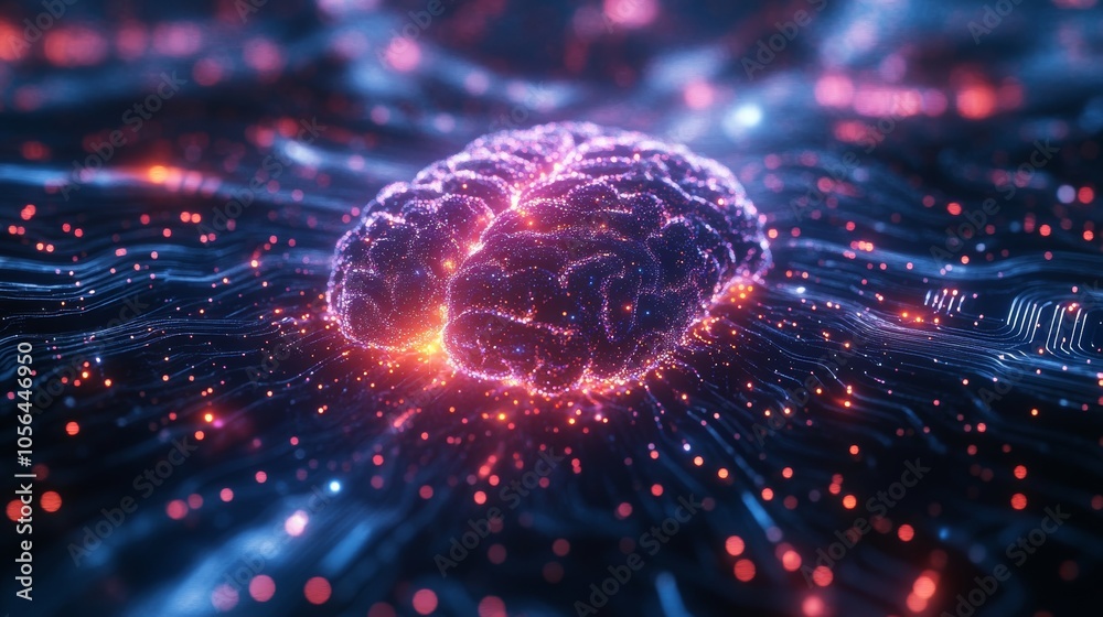 Micro view of brain neural synapse communication, GABA neurotransmitter ... Micro view of brain neural synapse communication, GABA neurotransmitter ...