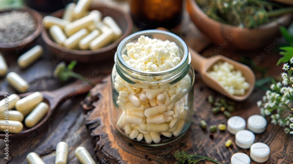 Probiotics: Live beneficial bacteria and yeasts that support gut health ...