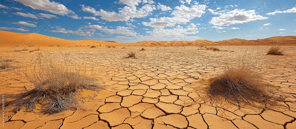 Desert Any Large Extremely Dry Are Of Land With Sparse Vegetation It Is ...
