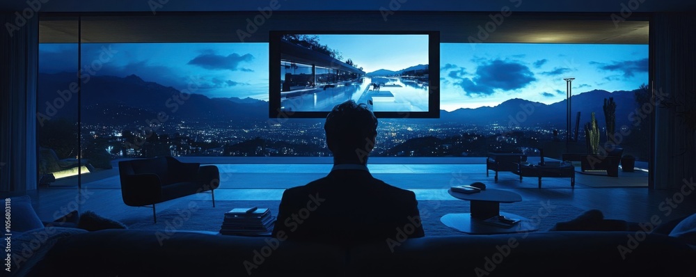 Successful Entrepreneur Pitching Business Idea on Video Call, Home ...