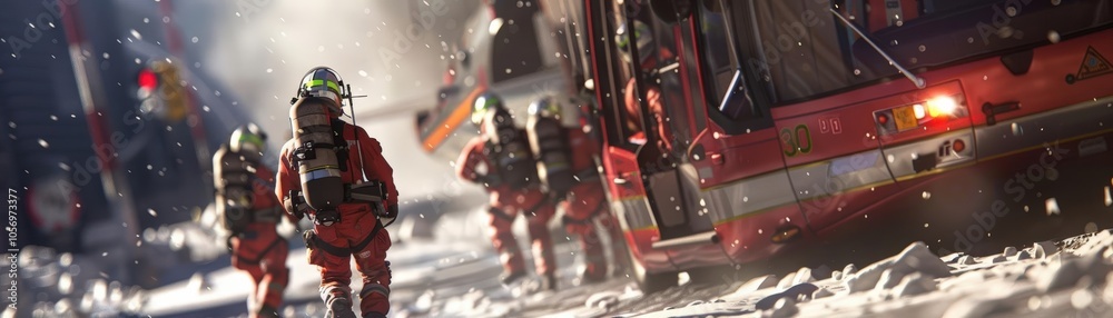Showcase the bravery of first responders with lifelike 3D models of ...
