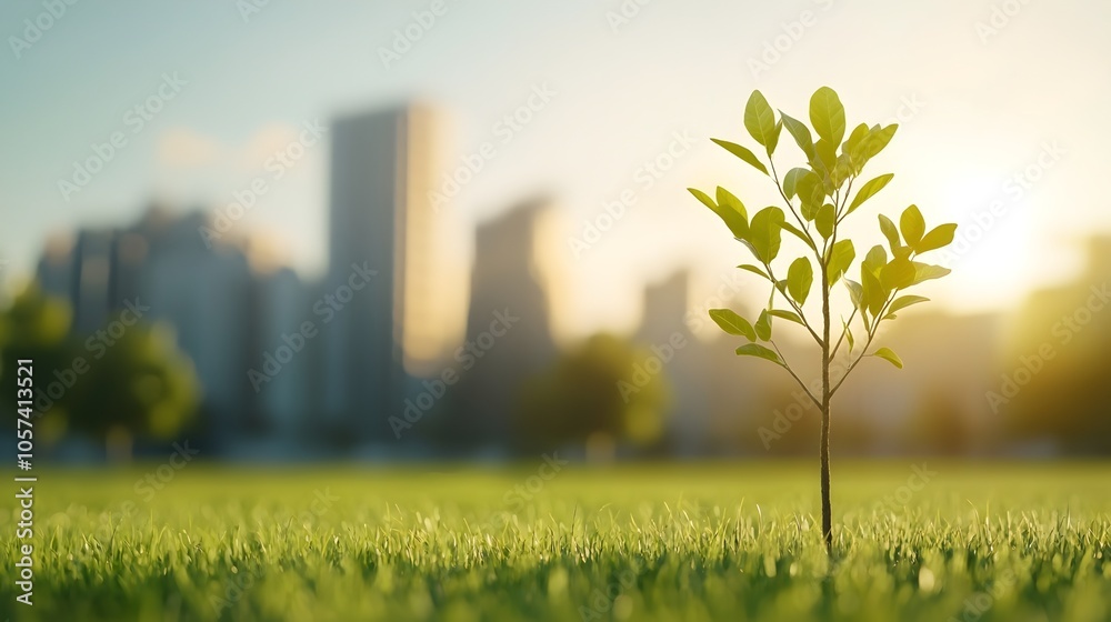Sustainable Urban Development Model - Innovative Landscape Design with ...