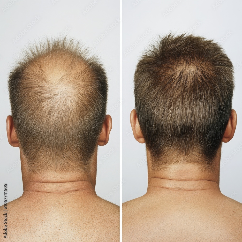Hair Loss in men, Before and After Alopecia Treatment, Effective Hair ...