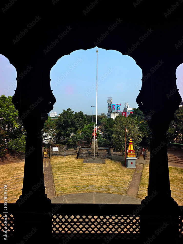 Pune, Maharashtra, India - 31 October 2024. Shaniwar Wada is a ...