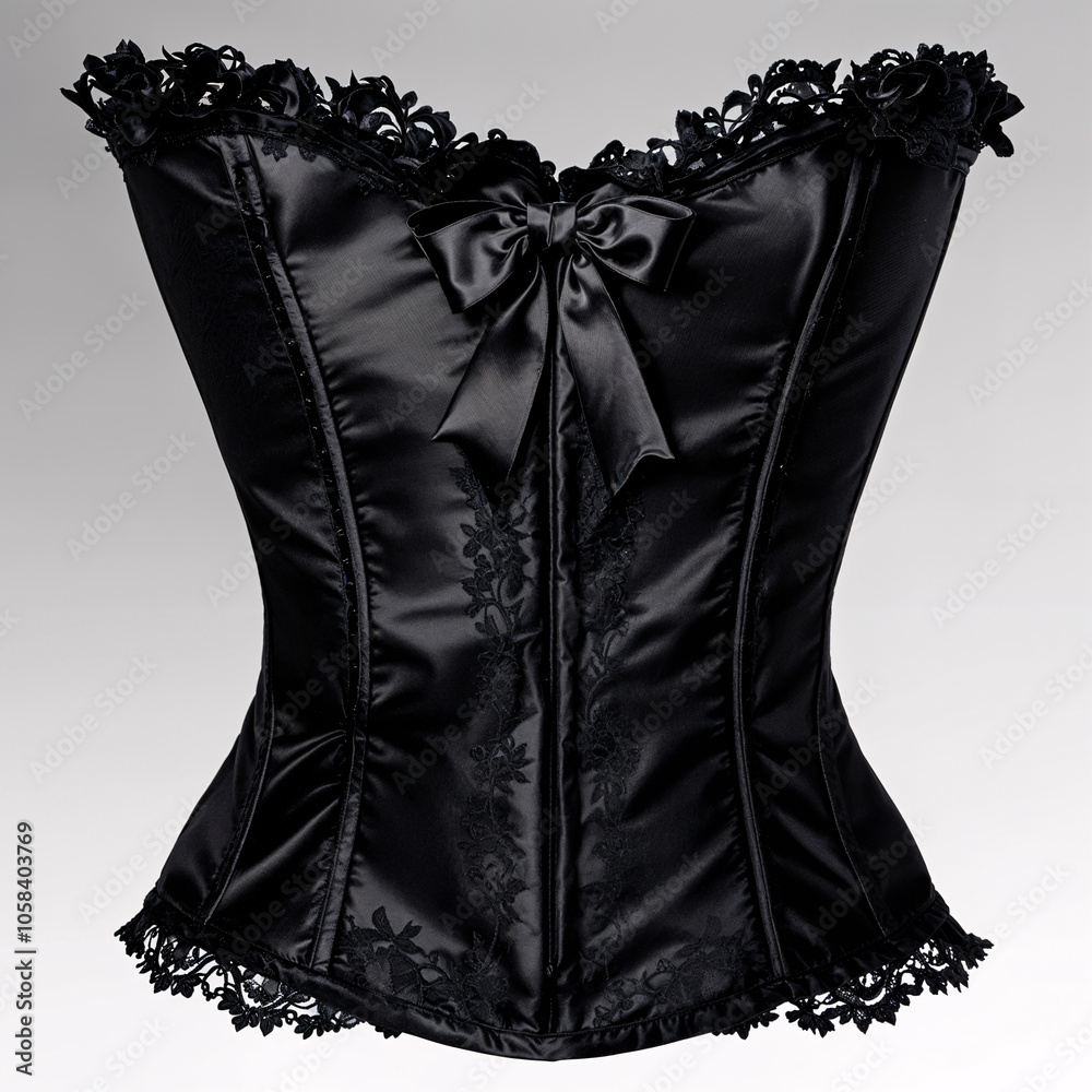 Elegant Gothic Corset Design Perfect for fashion enthusiasts. Stock ...