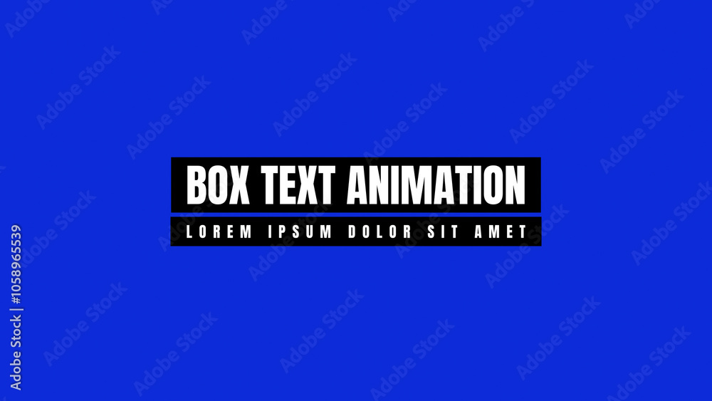 Box Text Animation | Cinematic Titles Designed to Inspire Awe and ...