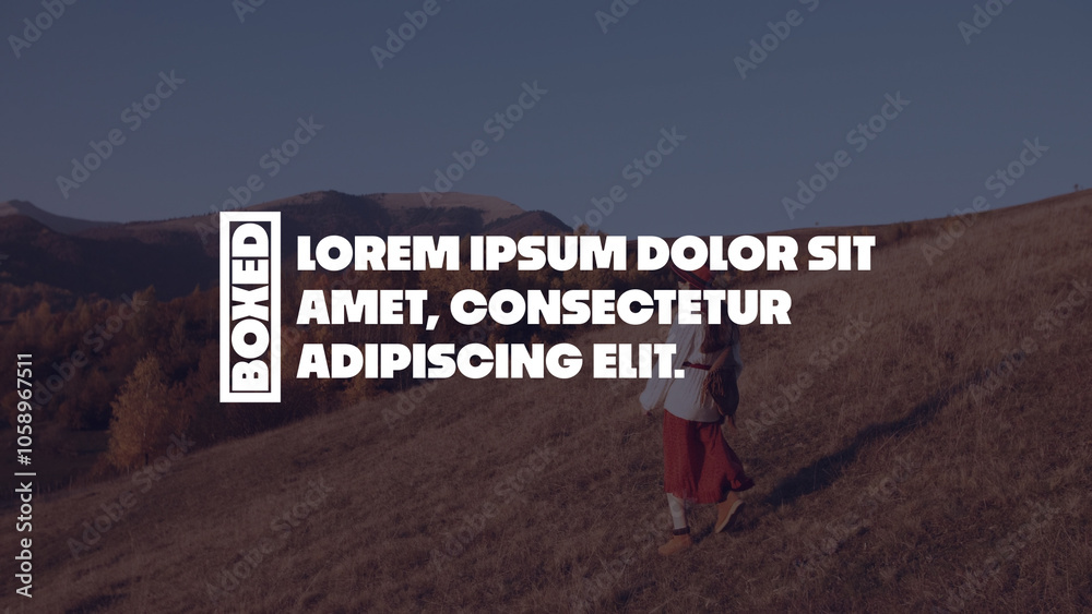 Animated Box Typography | Trendy and Modern Text Effects for Influencer ...