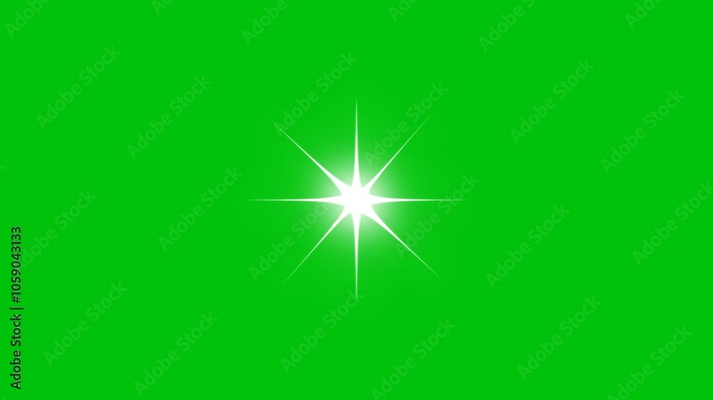 Twinkling stars animation, white cartoon, flat, vector, doodles stars ...