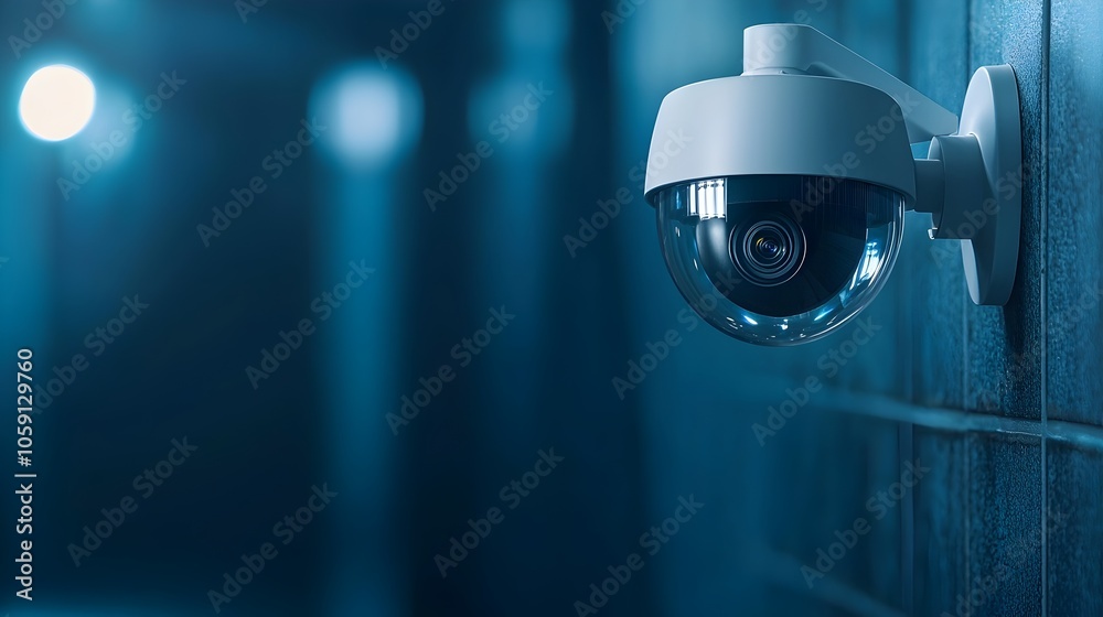 Nighttime Surveillance Alert Suspicious Figure Detected in Dark Alley ...