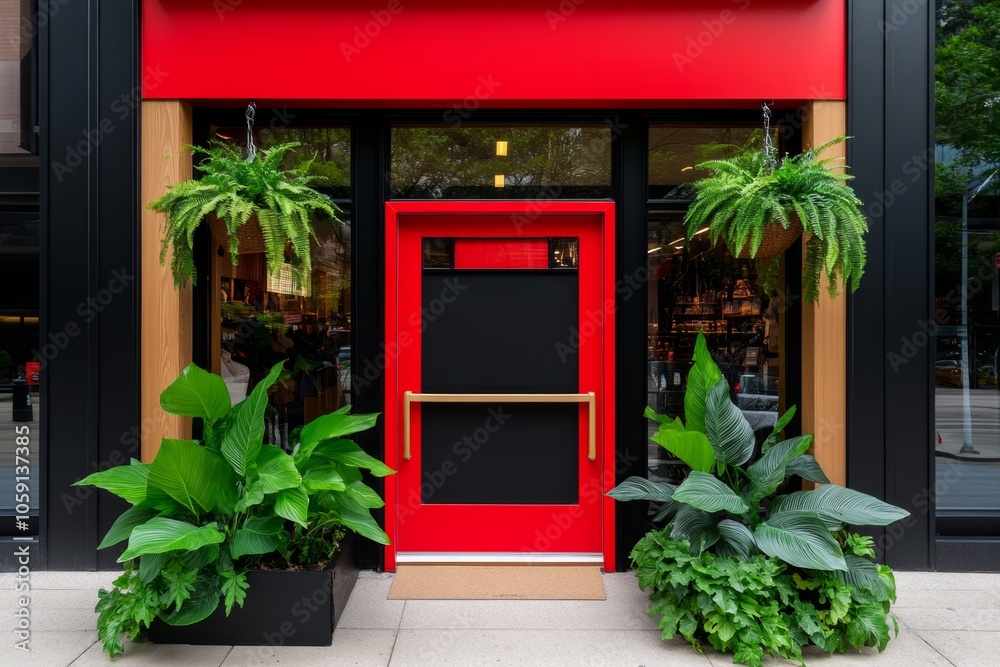 Outline of a closed sign over a clean storefront window, symbolizing ...