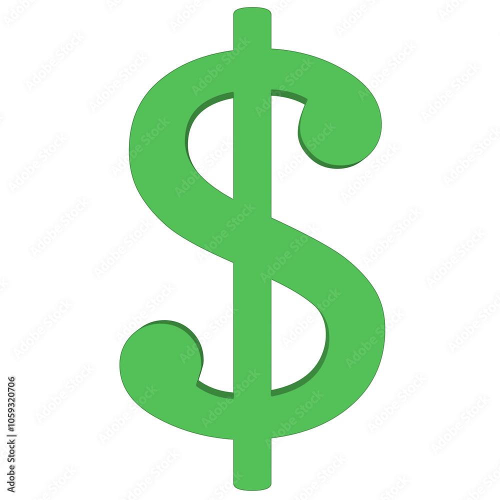 green dollar symbol png, illustration, dollars, dollar sign. Dollar ...