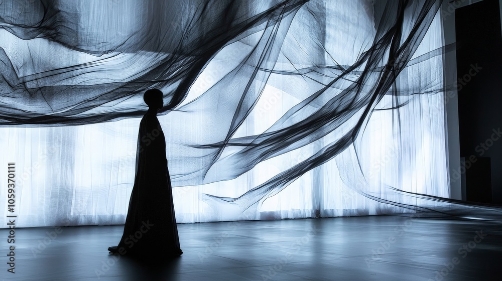 Avant-garde art performance that challenges conventional ideas of space ...