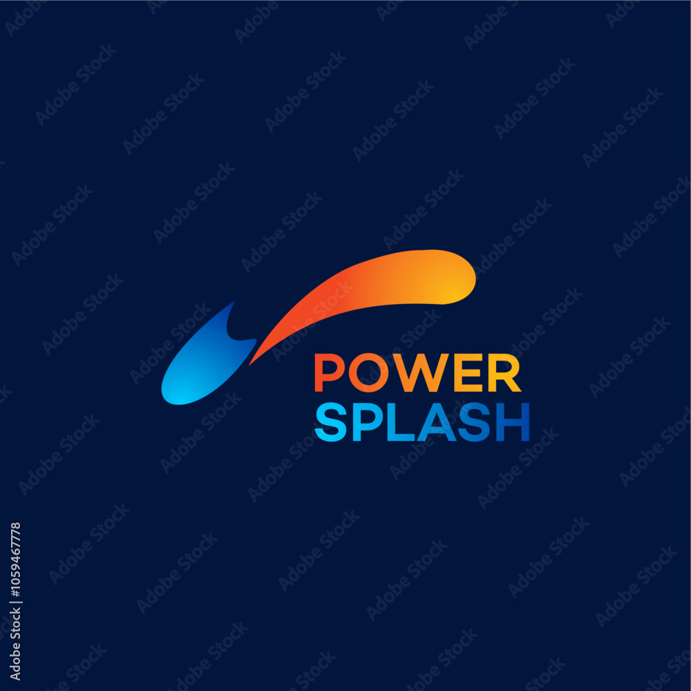 Power splash water oil gas drop logo design business name ideas icon ...