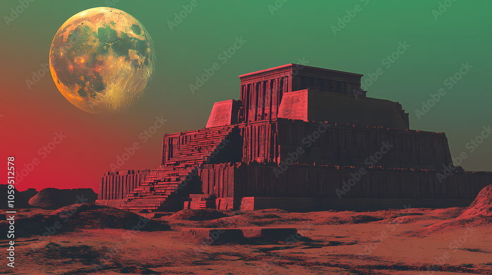Explore ancient city of ur known for its ziggurat dedicated to the moon ...