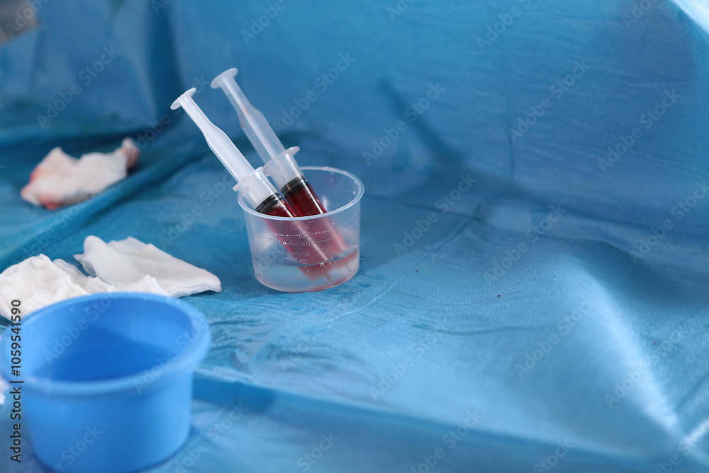 Surgery on blood vessels. Endovascular surgery. Surgical interventions ...