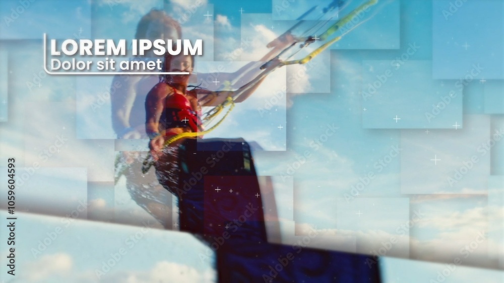 Modern Glass Panel Slideshow Stock Template | Adobe Stock