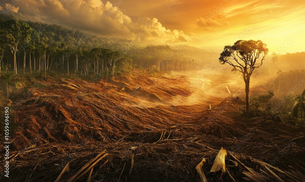 visual narrative portraying alarming rate of specie extinction ...