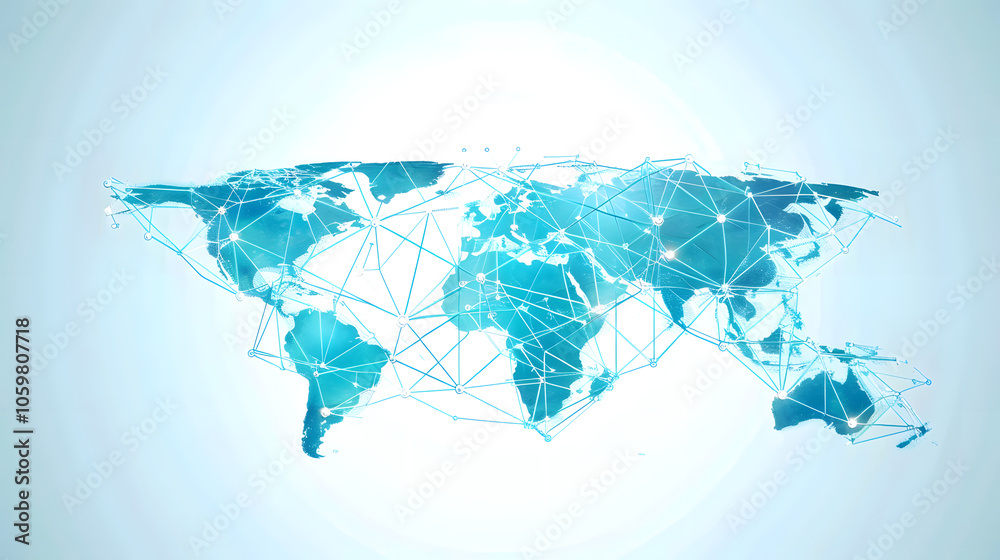 mapping key global shipping routes for supply chain logistics and ...