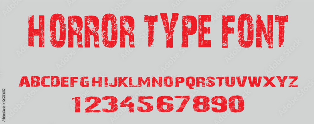 Horror dark lettering tattoo vector type font. grunge style Y2k type ...