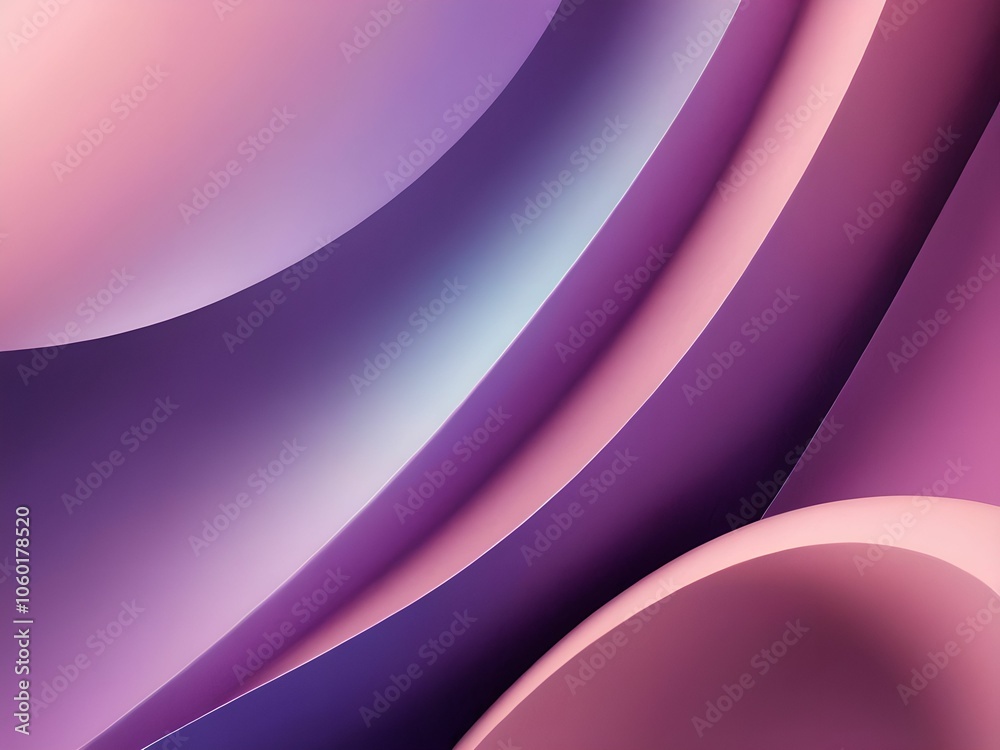 Trendy and Modern wallpaper with smooth gradients and holographic coil ...