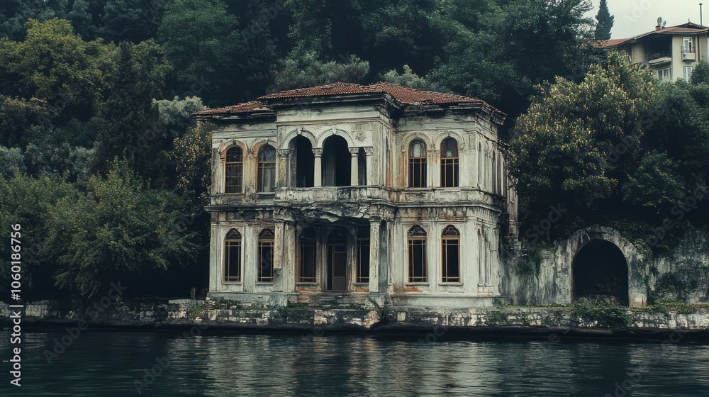 The old palaces on the Bosphorus are magnificent even in their decay 22 ...