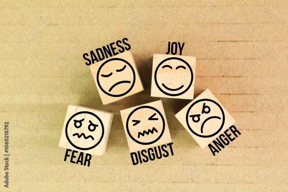 five face emotional emotion joy, sadness, fear, disgust, and anger ...
