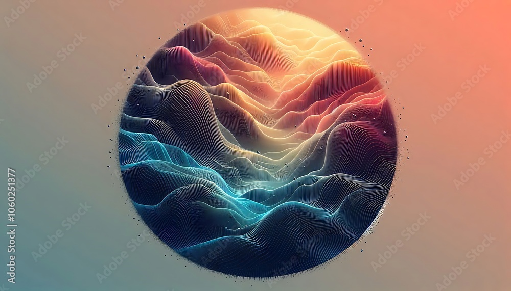 Gradient with grainy texture futuristic style for modern app UI design ...