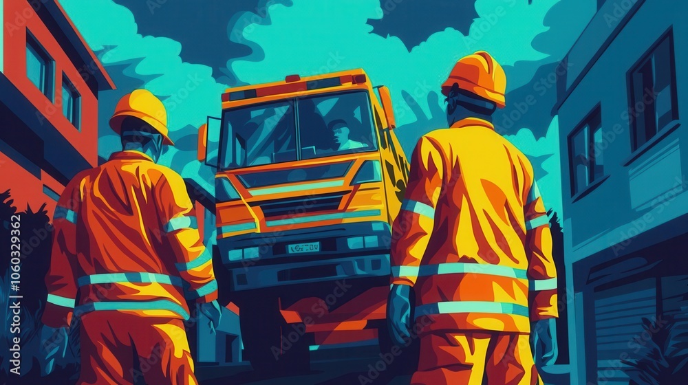 Rescuers assisting in lifting a person during a road accident, lift ...