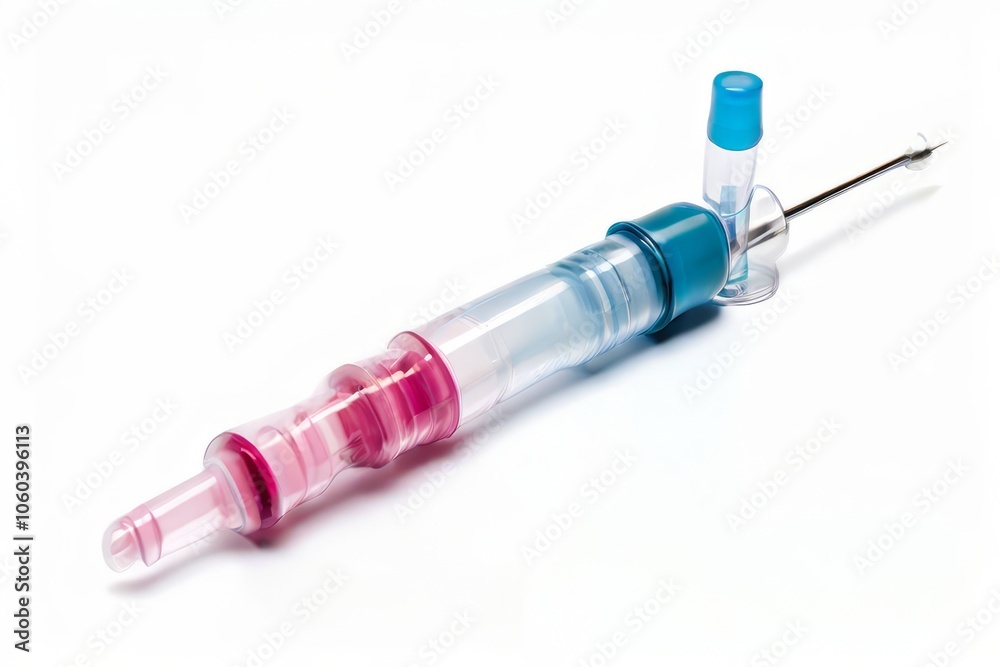 vaccine with an oral applicator a syringe like device with a sof Stock ...