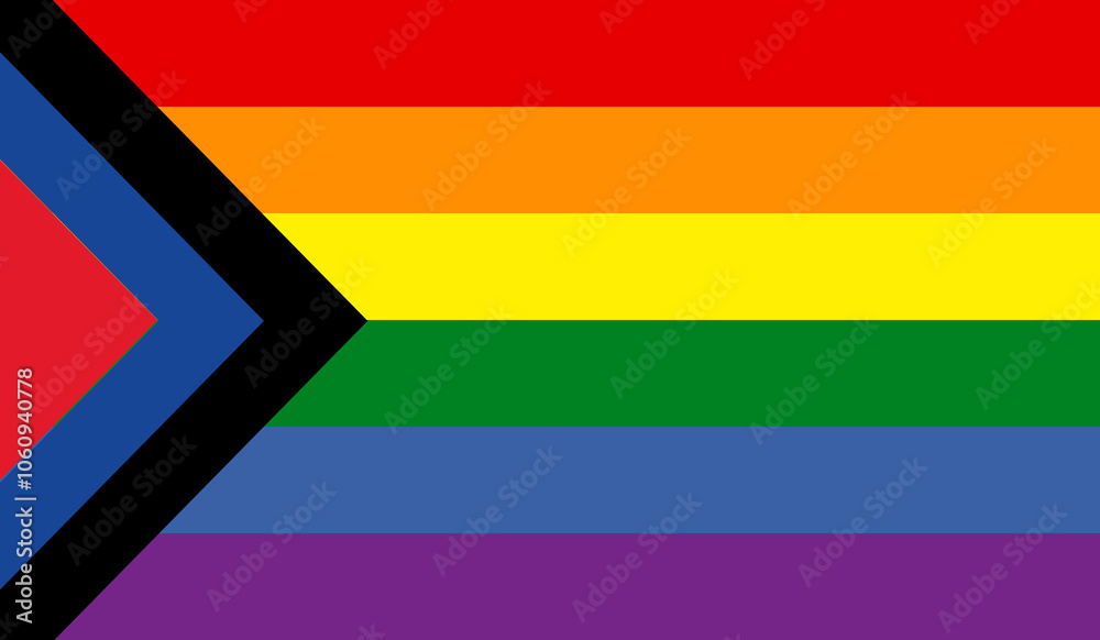 The Rainbow flag is the symbol of the LGBTQ community. Rainbow pride ...