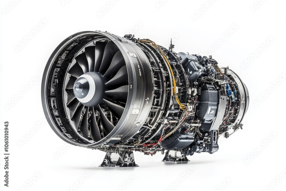 Pratt & Whitney PW1000G Geared Turbofan Engine, a powerful and efficient engine designed for ...