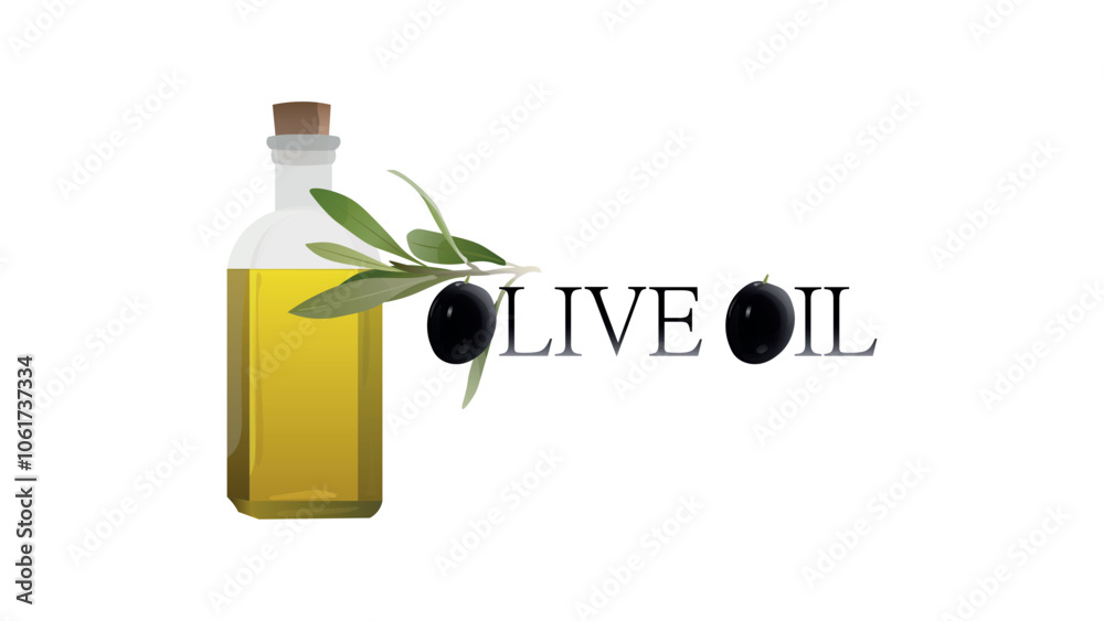olive oil text design with black olives. Best for olive oil products ...