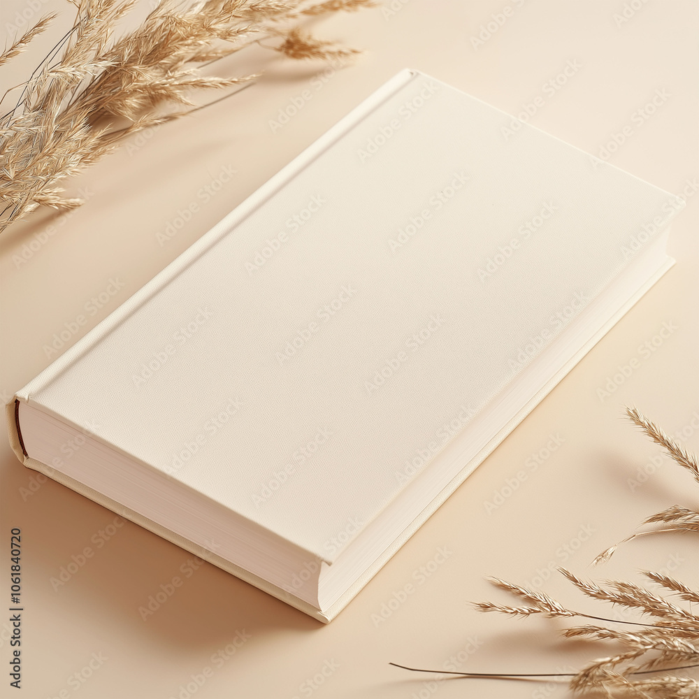 Blank Book Mockup, Blank Book cover Design, Print Ready, Digital Mockup ...