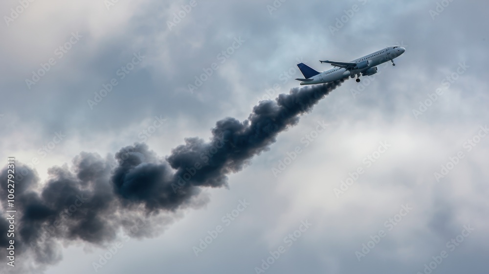 Aviation Emissions: Emitted greenhouse gases from airplanes, including ...