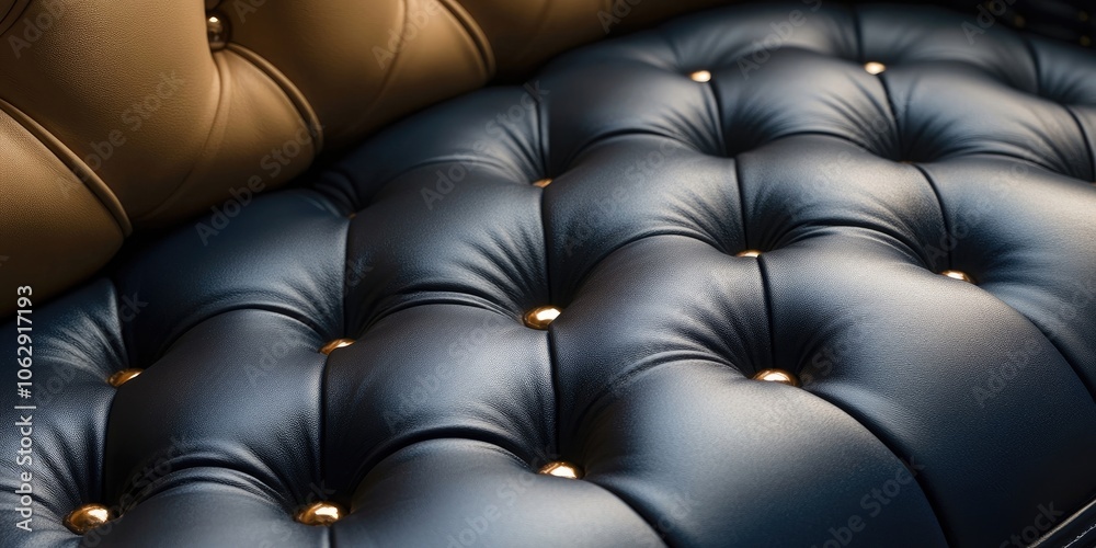 Classic black and navy blue leather seat background wallpaper featuring ...