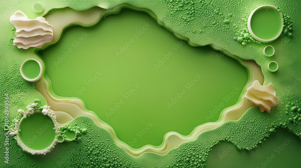 Rich green textured background with a natural feel, perfect for organic ...