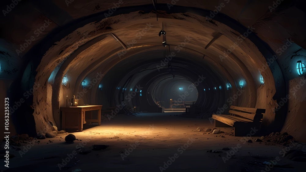 An underground house in the Qazzaz system, featuring unique ...