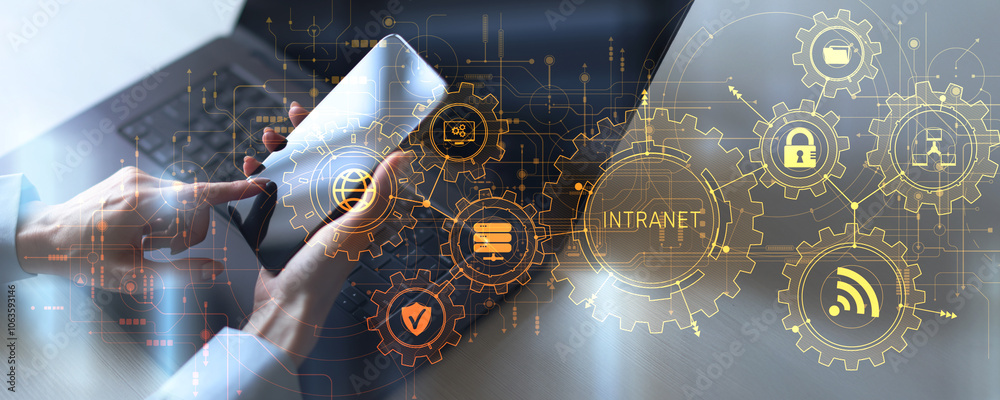 Poster Intranet Concept: Enhancing Internal Communication and ...
