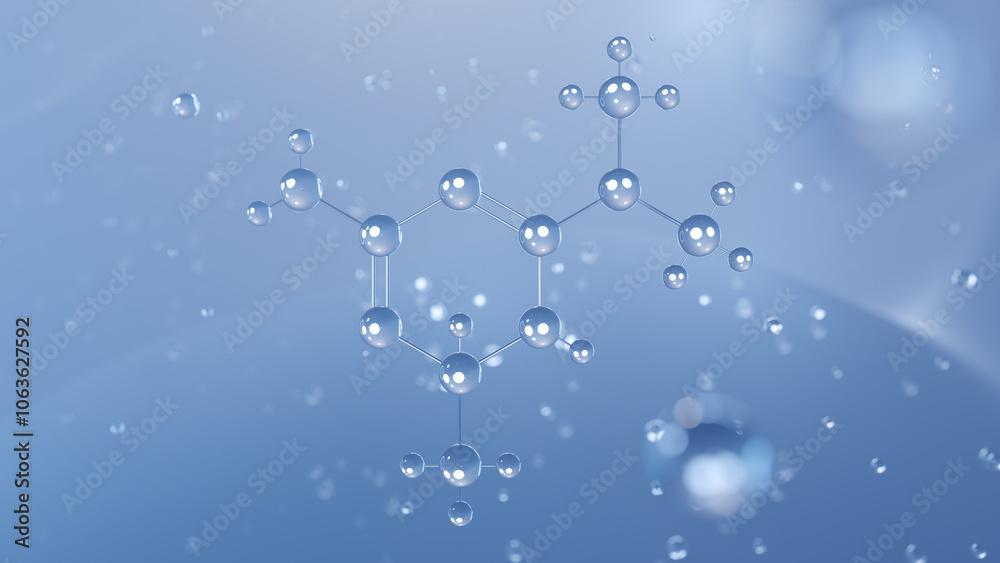 imeglimin molecular structure, 3d model molecule, twymeeg, structural ...