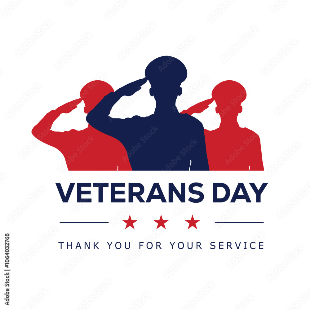 Thank You Veterans - Veterans day background Stock Vector | Adobe Stock